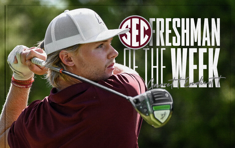 Bulldogs’ golfer Endicott named SEC Freshman of the Week - Mississippi ...