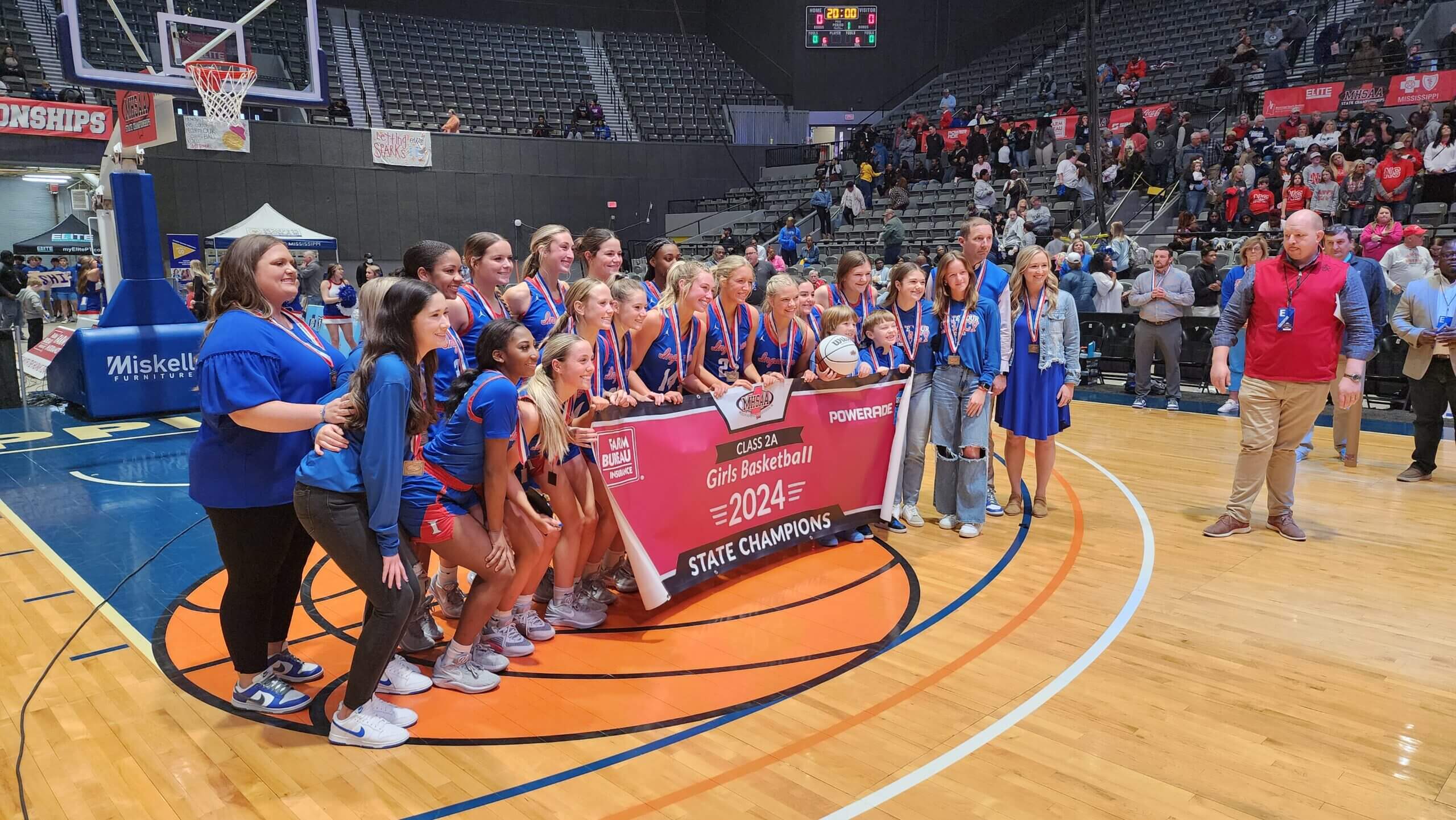 Ingomar girls win back-to-back titles - Mississippi Sports Group