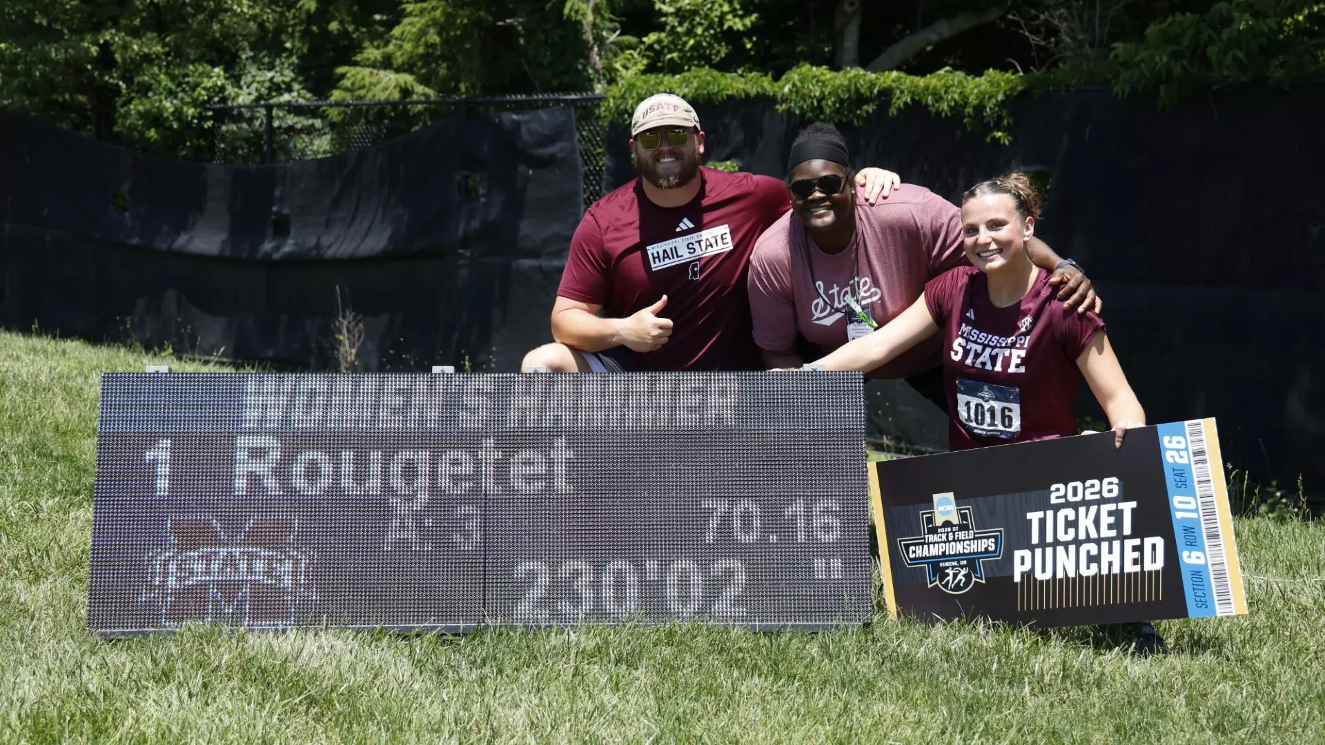 Rougetet Secures Second Consecutive NCAA Ticket for Mississippi State ...